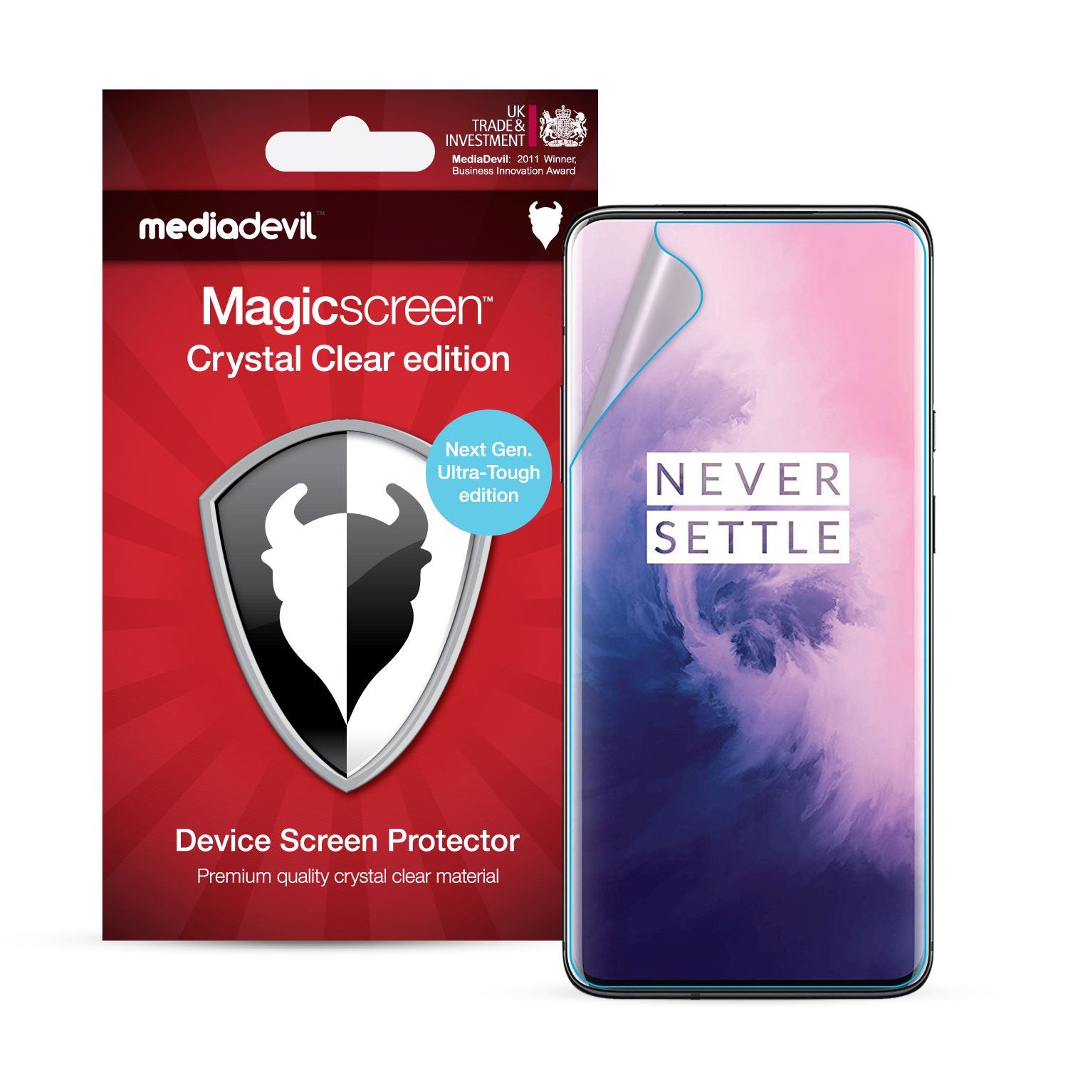 OnePlus Nord 2 Screen Protector (Ultra-Tough, Glass Free)